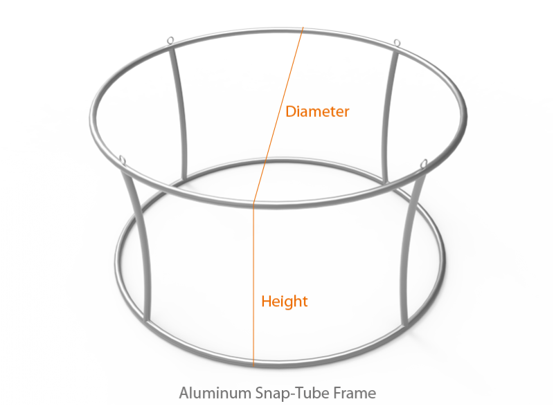 Circular Tube Hanging Banner Custom Printing - Signwin