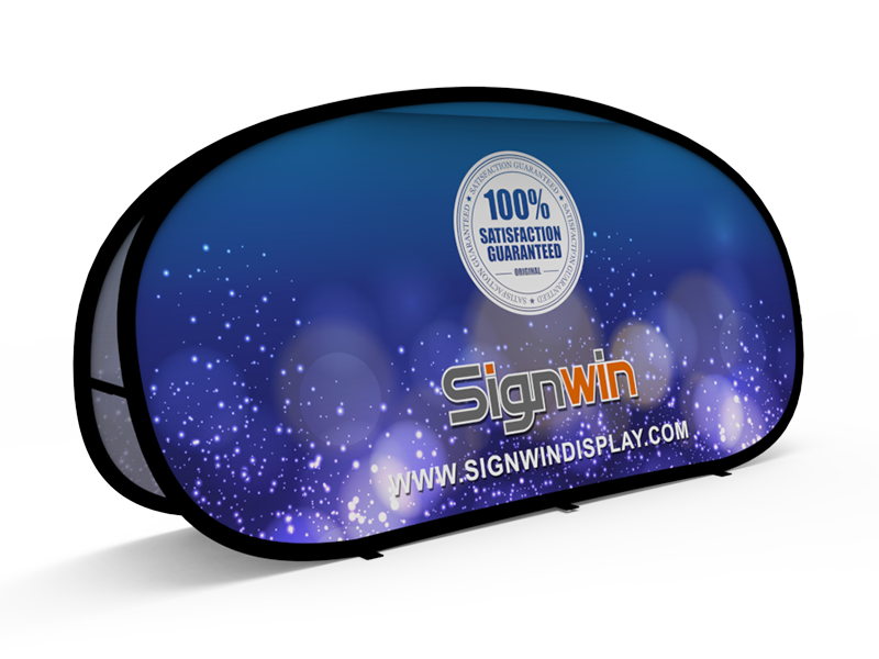 Medium Horizontal Pop Up A-Frame Banner Stand - Signwin