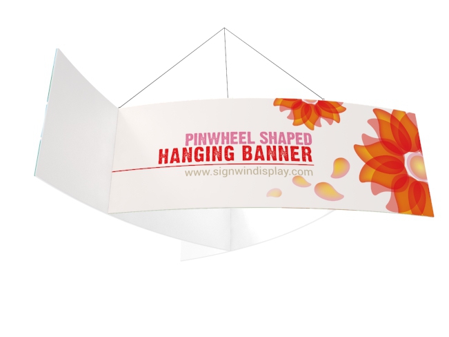 White Hanging Banner
